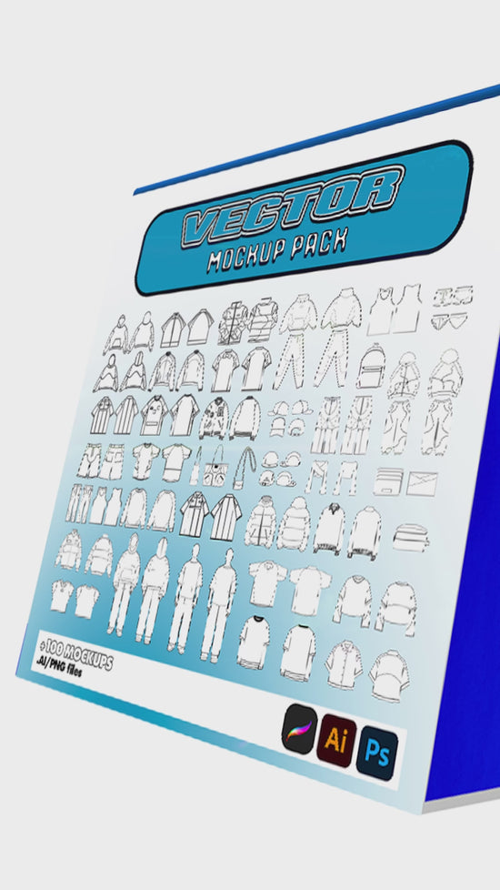 Vector Mockup Pack (+100) – Madebyizan: Mockups and Design Resources ...